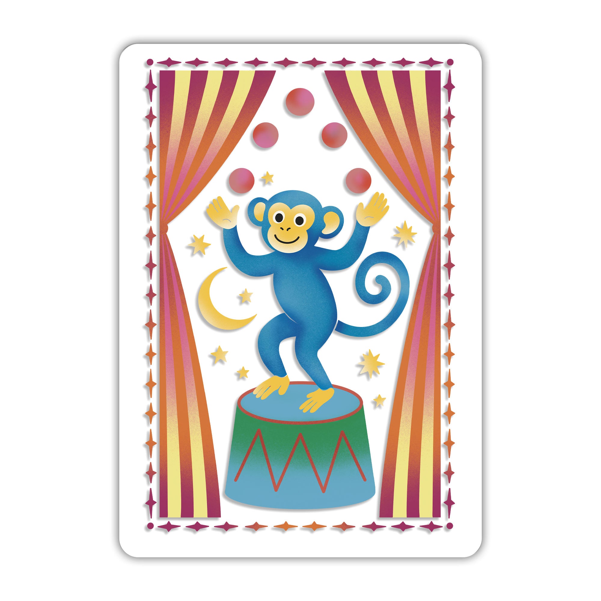 Monkey Business Acrylic Poster – The Artist Cave