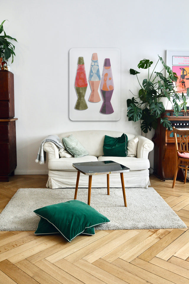 Lava Lamps Acrylic Poster – The Artist Cave